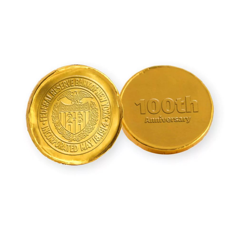 Custom Chocolate Coins with Your Logo | Bulk Branded Chocolate