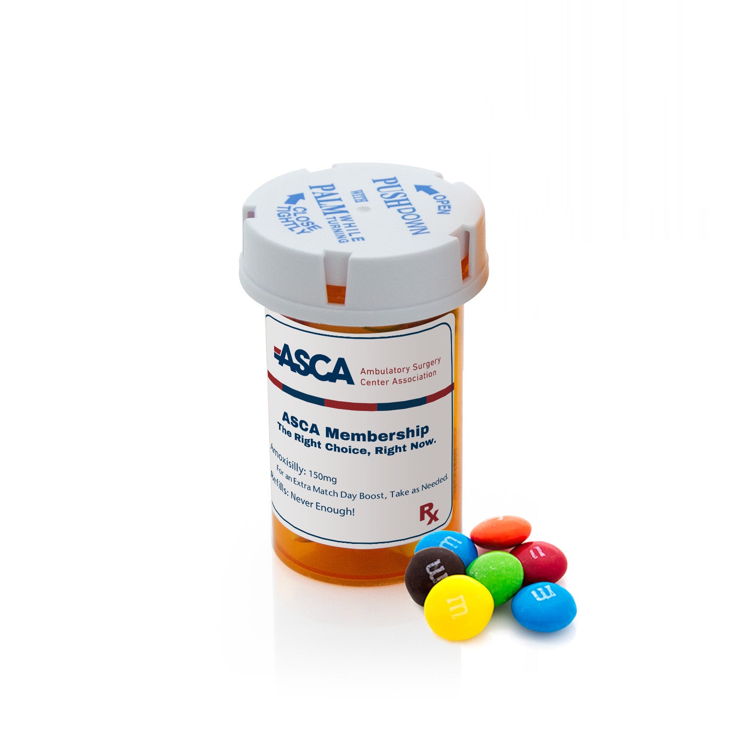 Pill Bottles Filled With Candy | Personalized Label